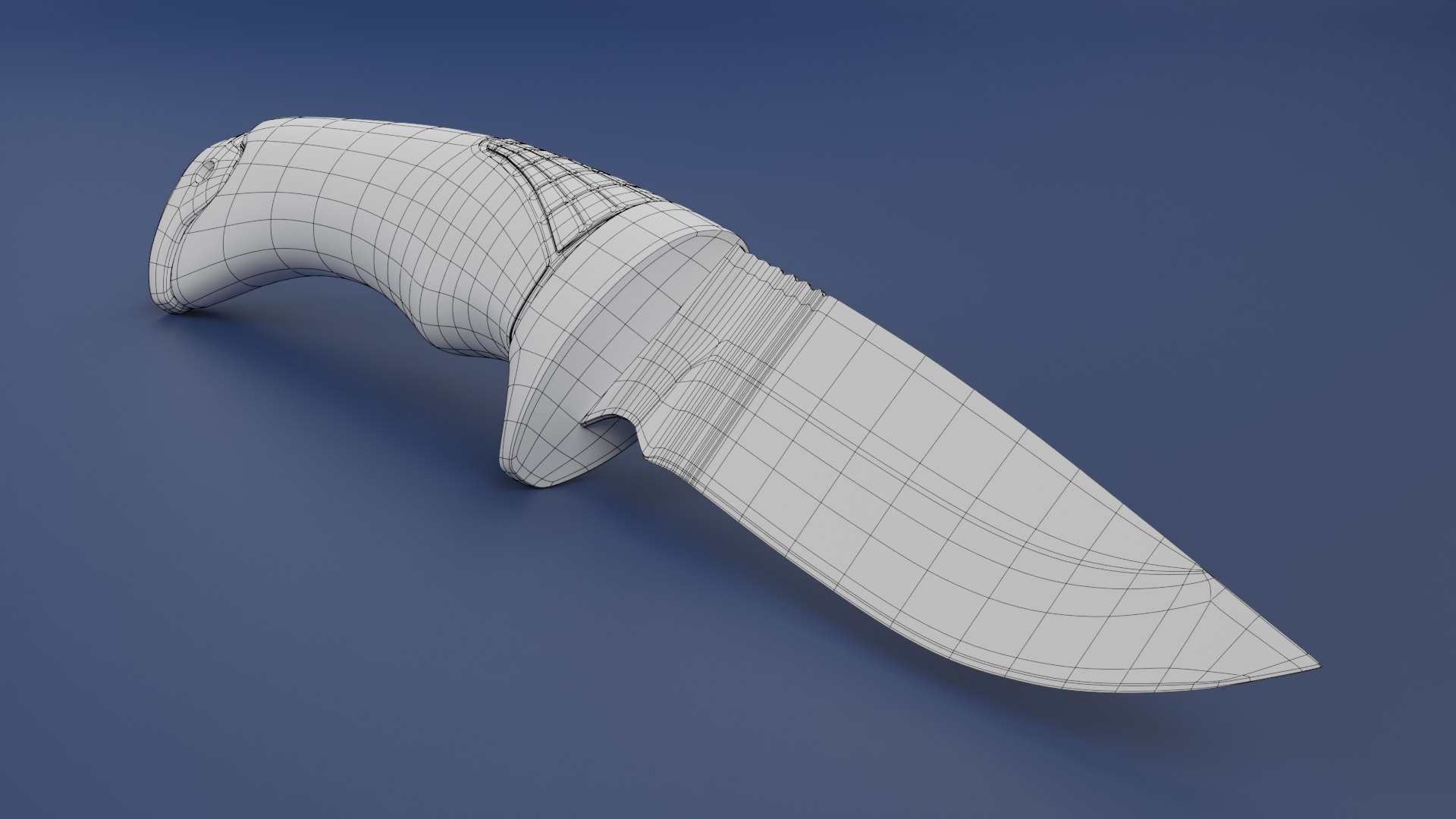 Drop Knife 3D Model - TurboSquid 1851094