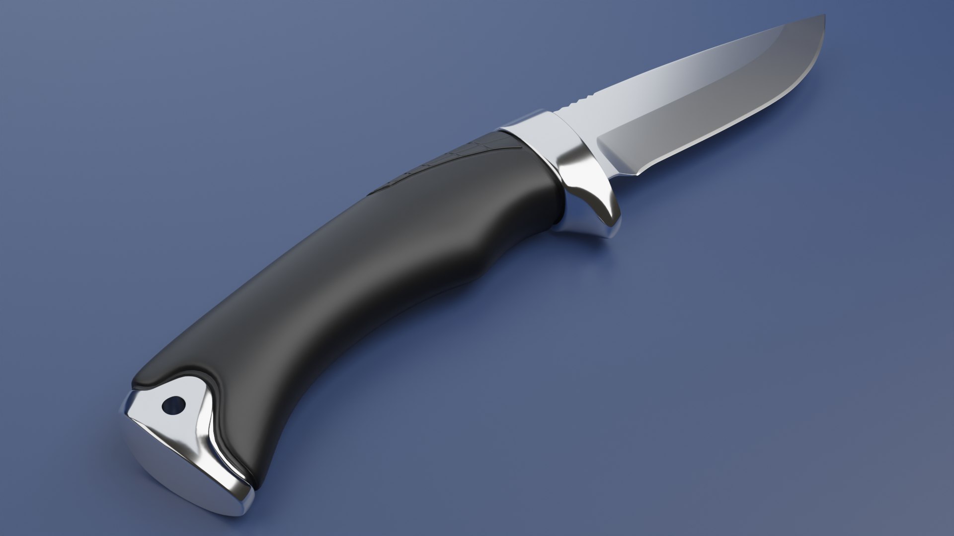 Drop Knife 3D Model - TurboSquid 1851094