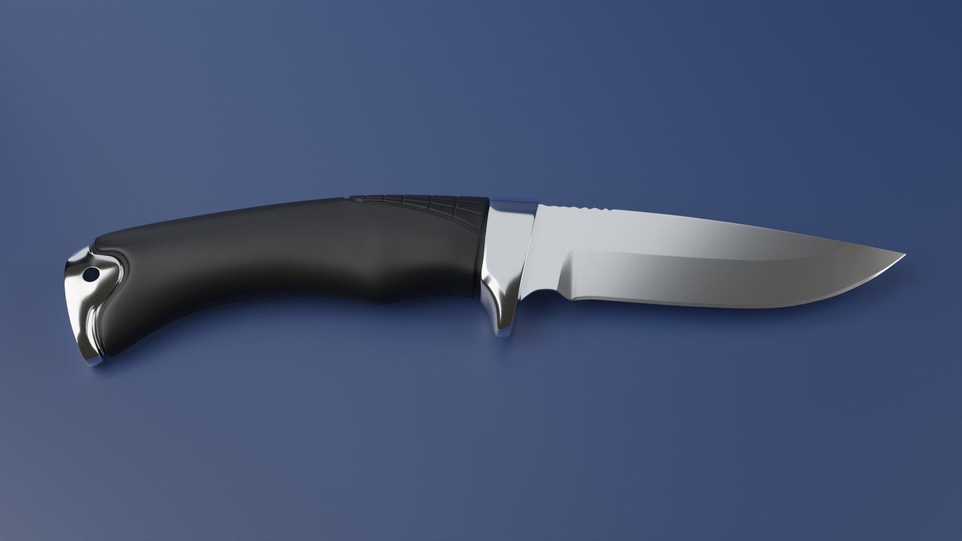 Drop Knife 3D Model - TurboSquid 1851094