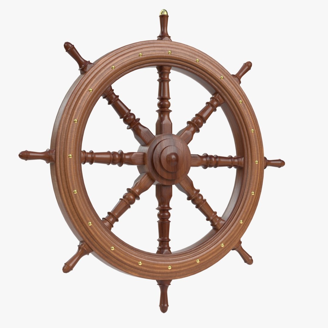 3D decorative rudder model - TurboSquid 1349401