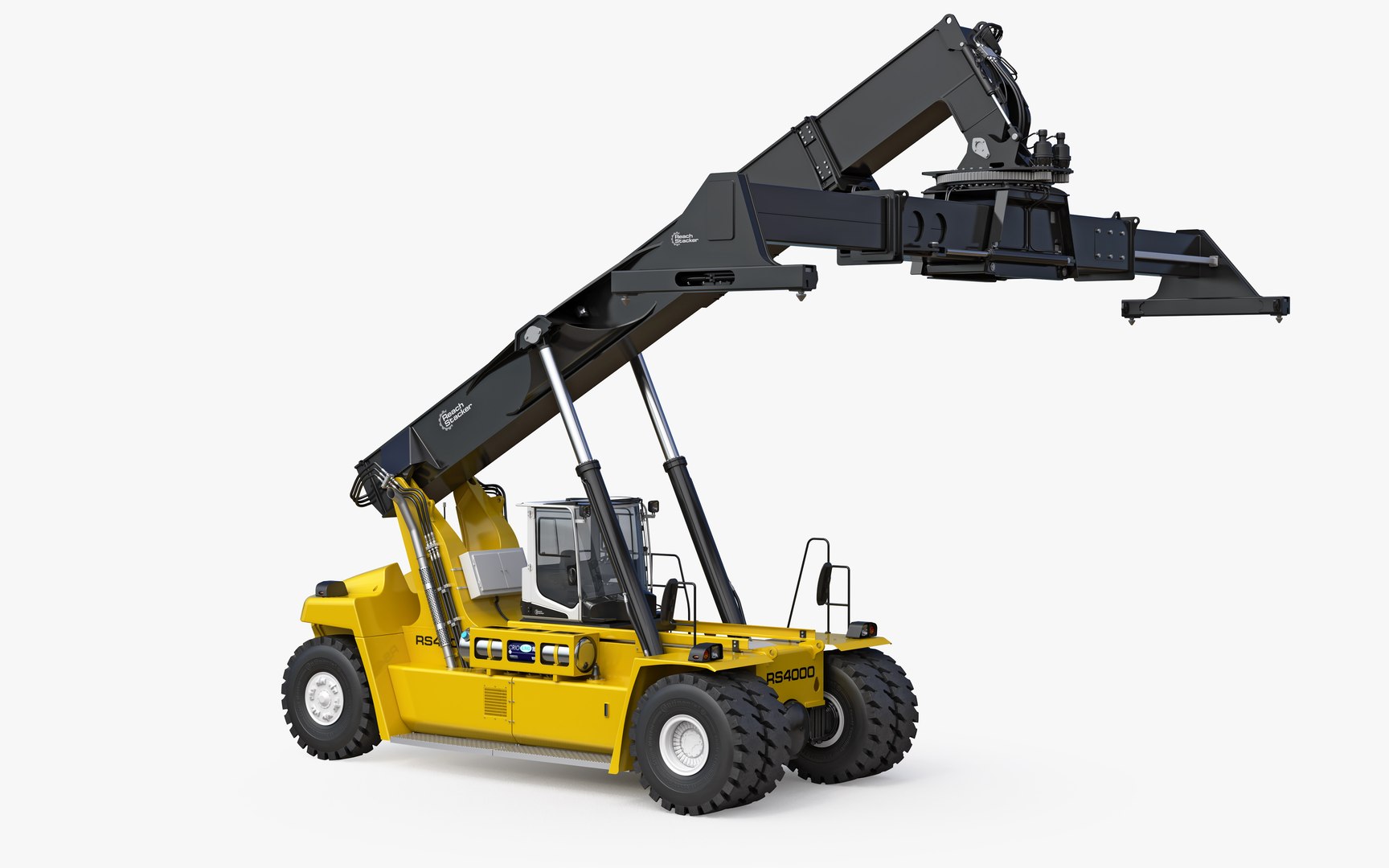 3D model reach stacker generic 40 - TurboSquid 1361551