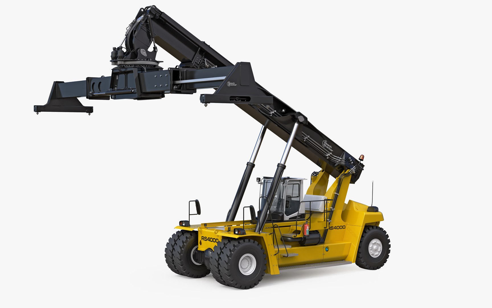 3D Model Reach Stacker Generic 40 - TurboSquid 1361551