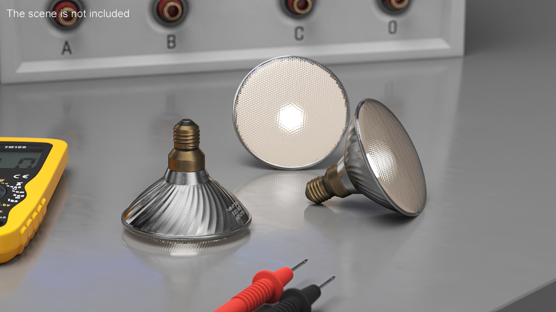 LED Spot Light Bulb Model - TurboSquid 2246857