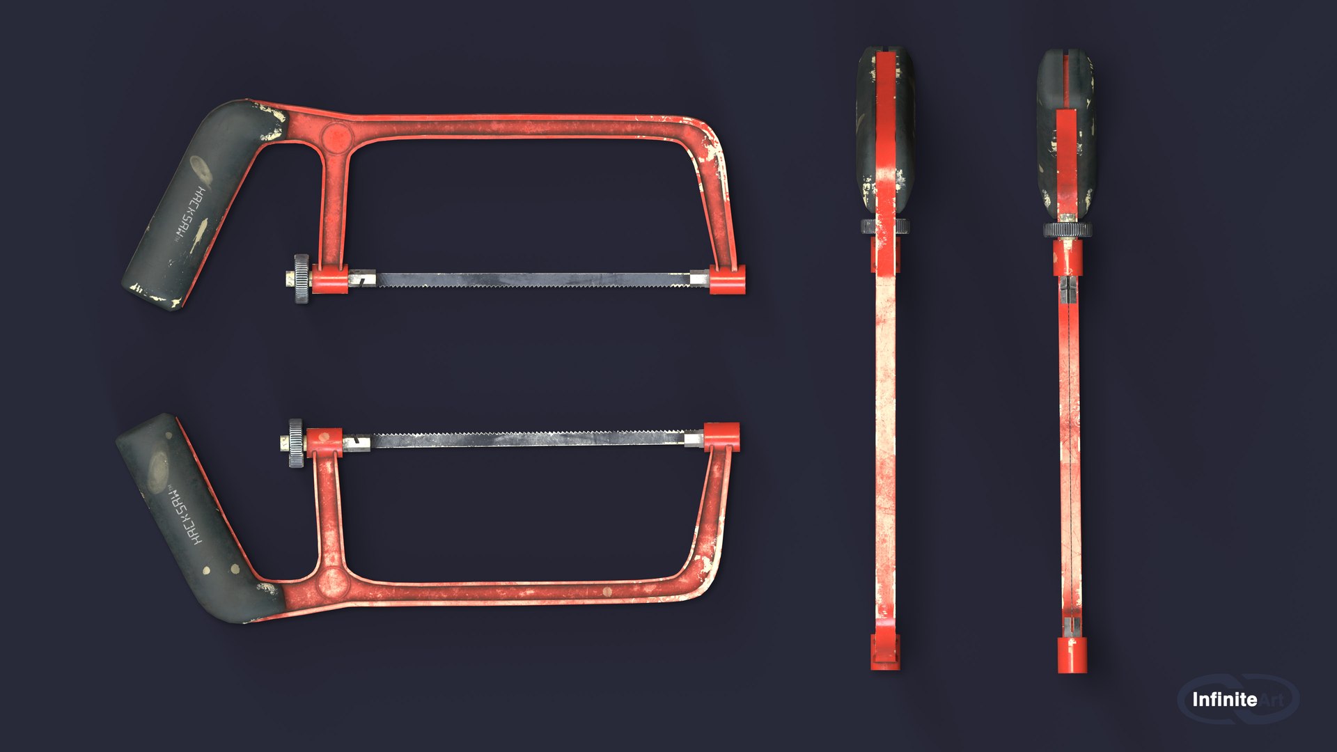 Hacksaw 3D Model - TurboSquid 1881096