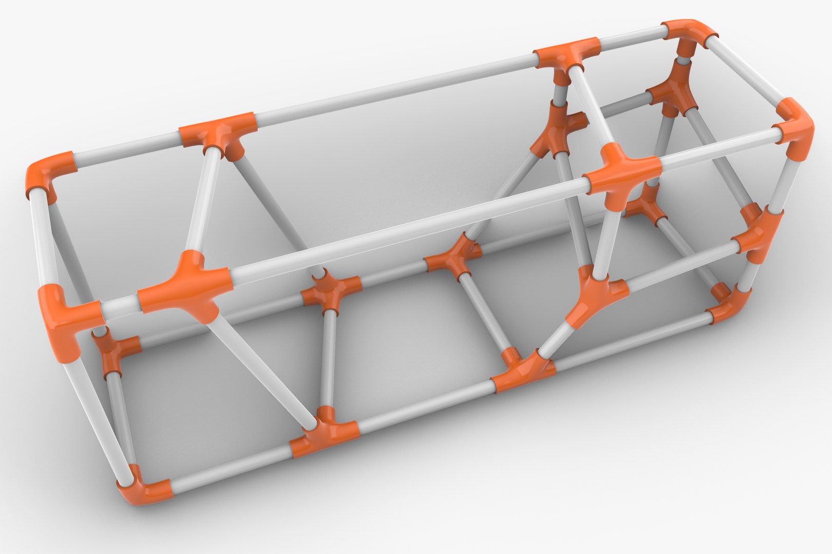 Pipes Structure With Joints 3D Model - TurboSquid 1972056