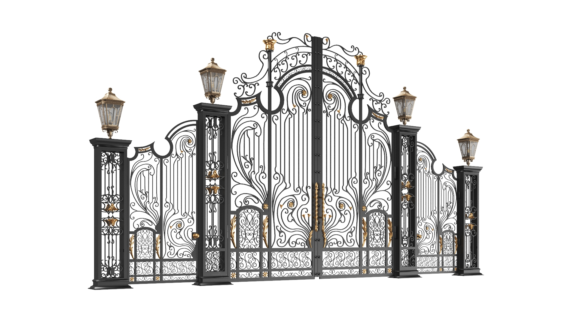 Iron Gate Classic 3D Model - TurboSquid 1681117