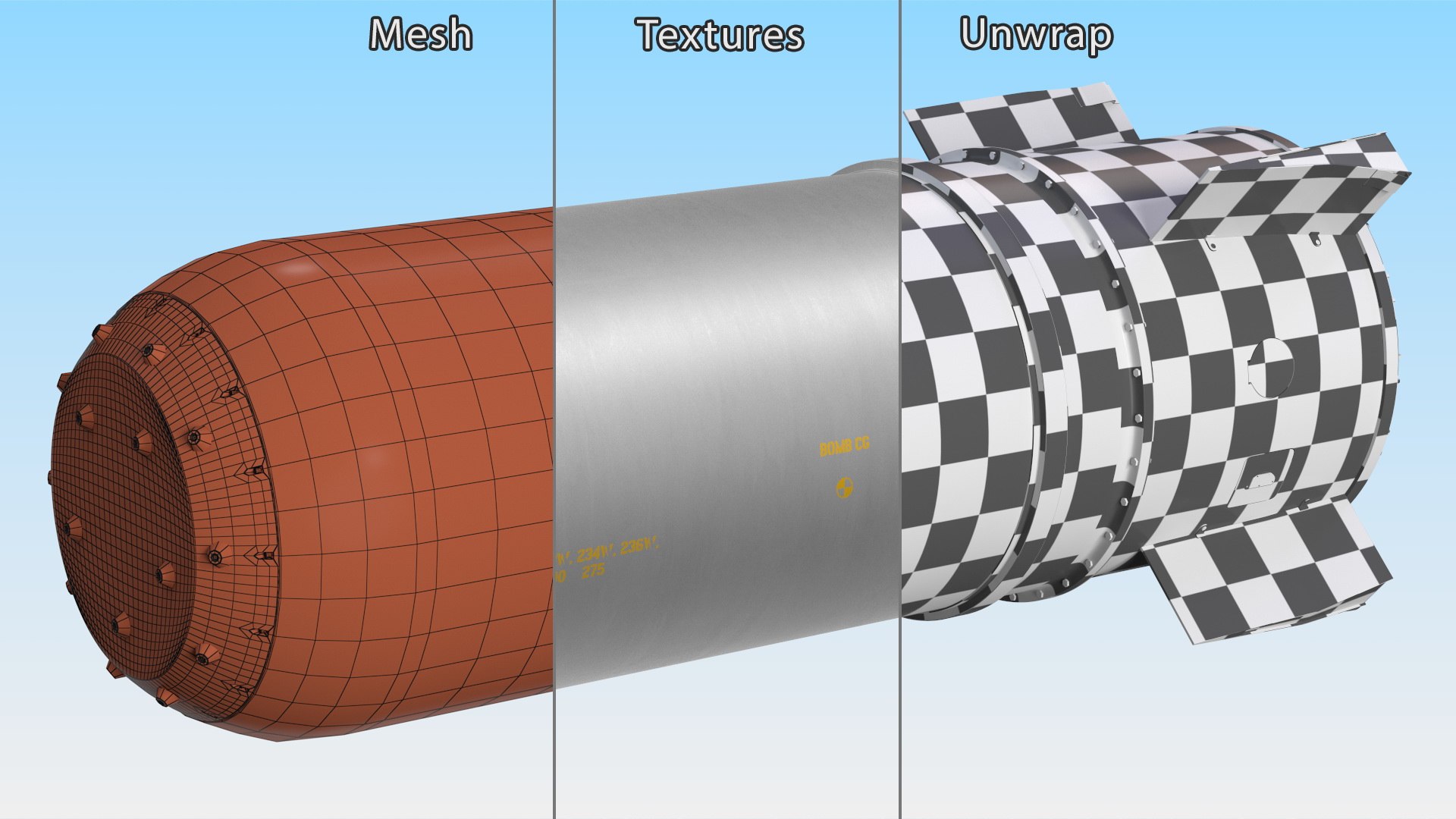 Nuclear Briefcase With Bomb Collection 3D Model - TurboSquid 2397062