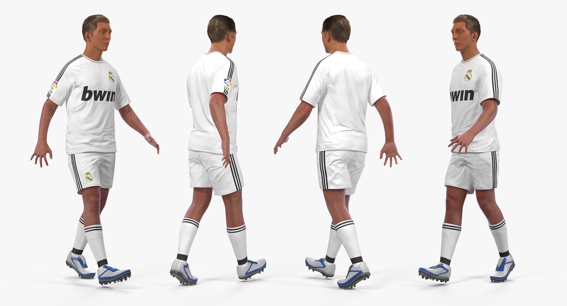 3D model soccer football player real - TurboSquid 1314162