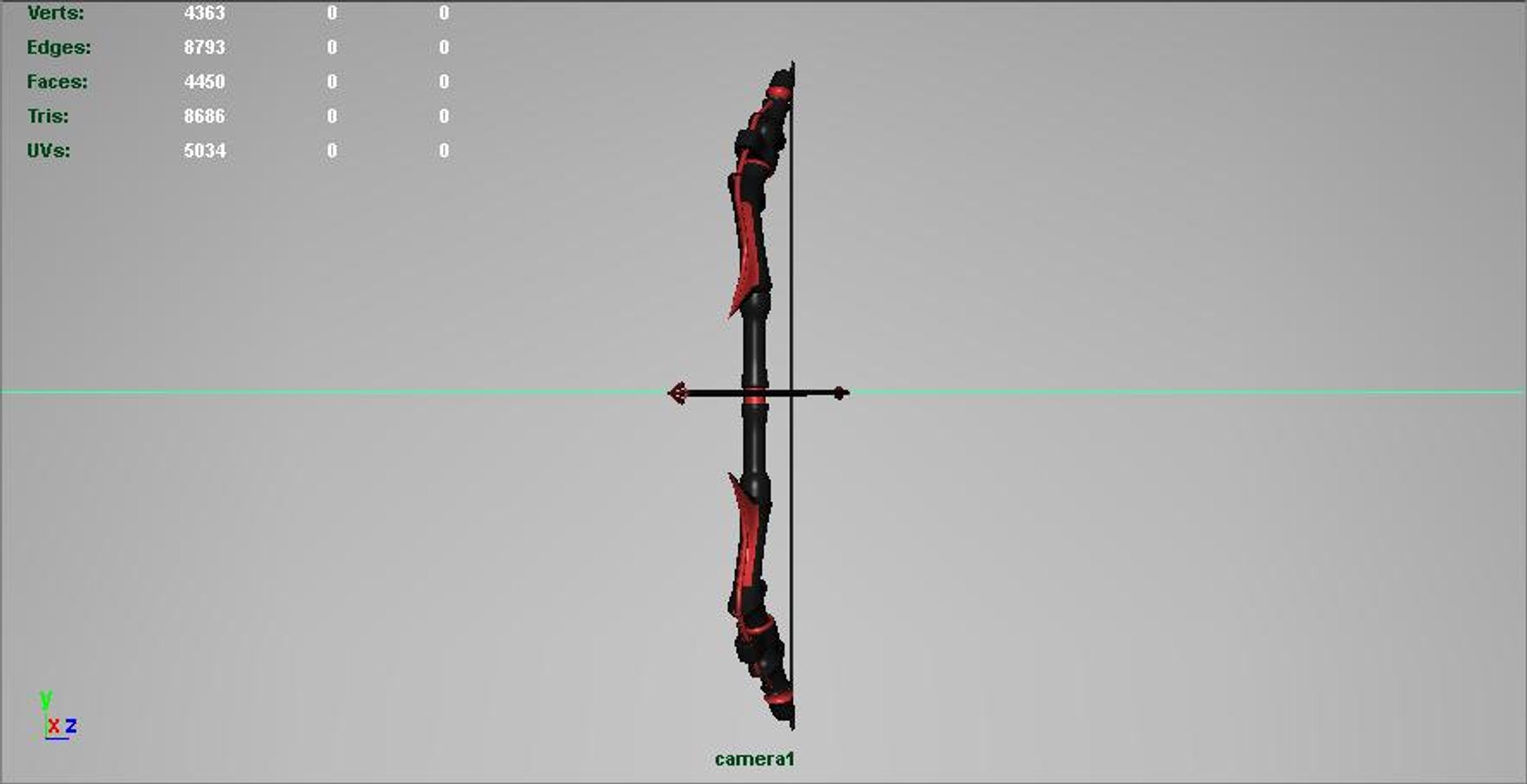 3d Model Bow