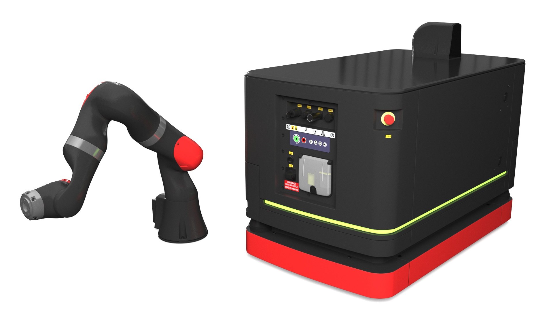 Mobile Robot Hand Rigged Model - TurboSquid 2287662