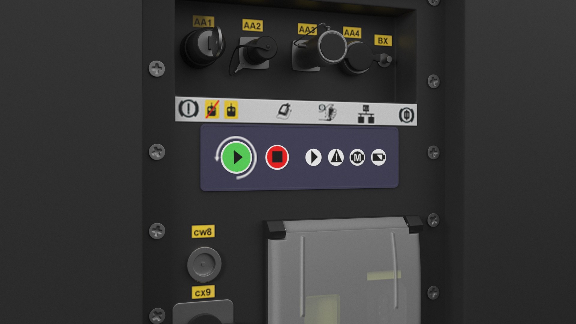 Mobile Robot Hand Rigged Model - TurboSquid 2287662