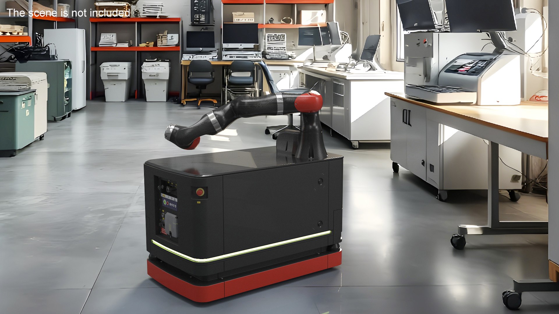 Mobile Robot Hand Rigged Model - TurboSquid 2287662