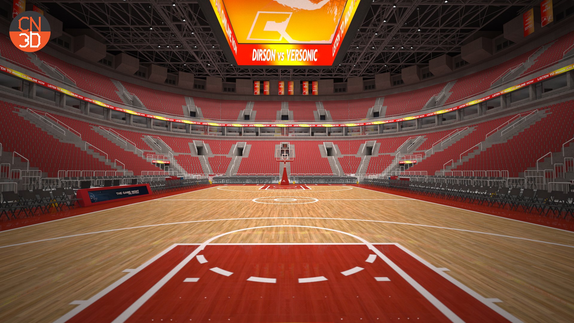 3D Two basketball arenas 3D Model Collection - TurboSquid 1943861