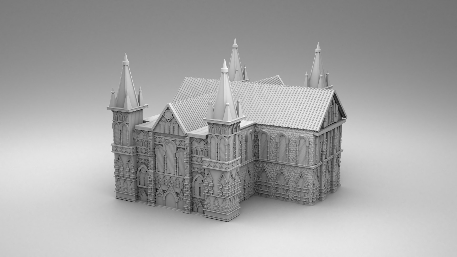 Gothic 3D Model - TurboSquid 1688033