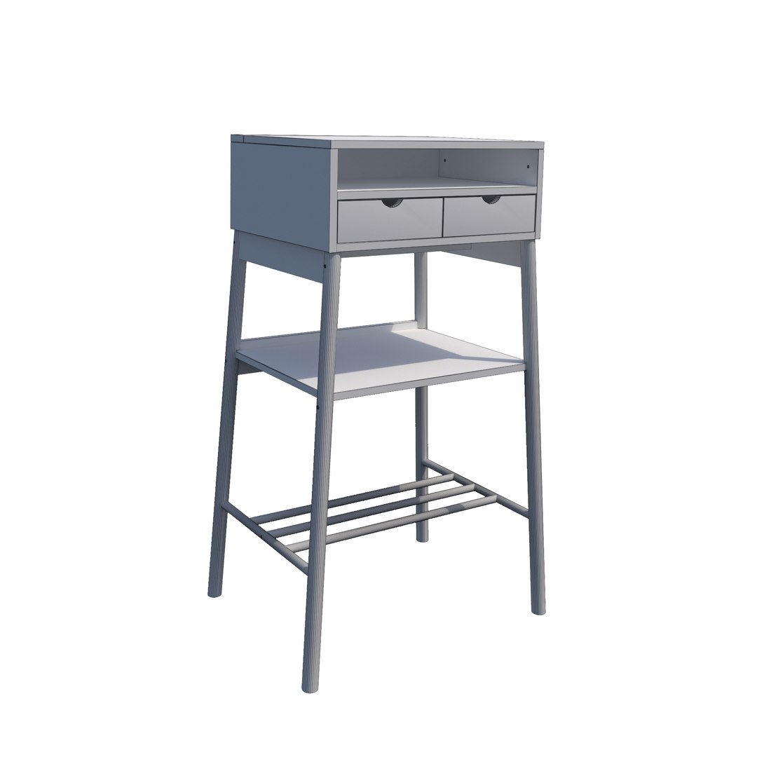 3d Ikea Knotten Standing Desk Model