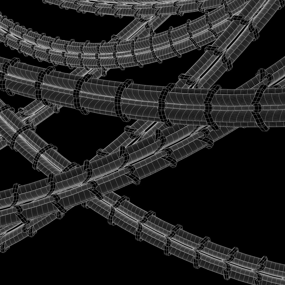 3D Cable Wire - TurboSquid 1716738