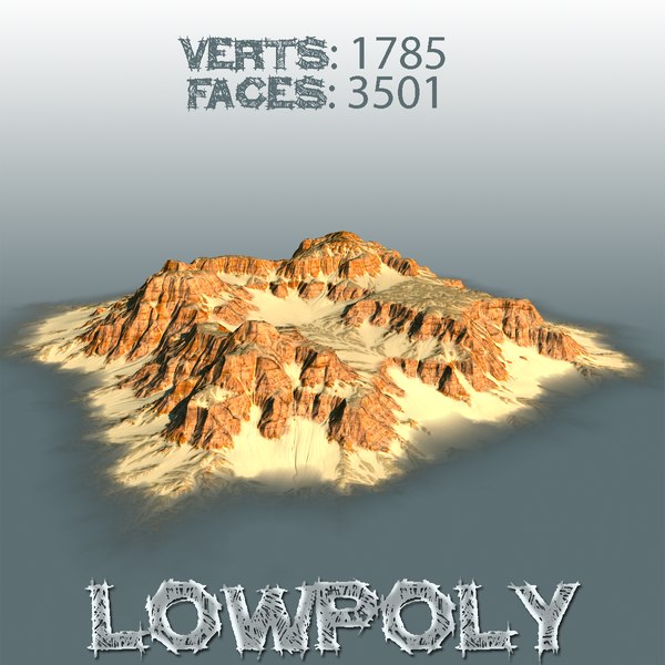 Low Poly Canyon 3D Models for Download | TurboSquid