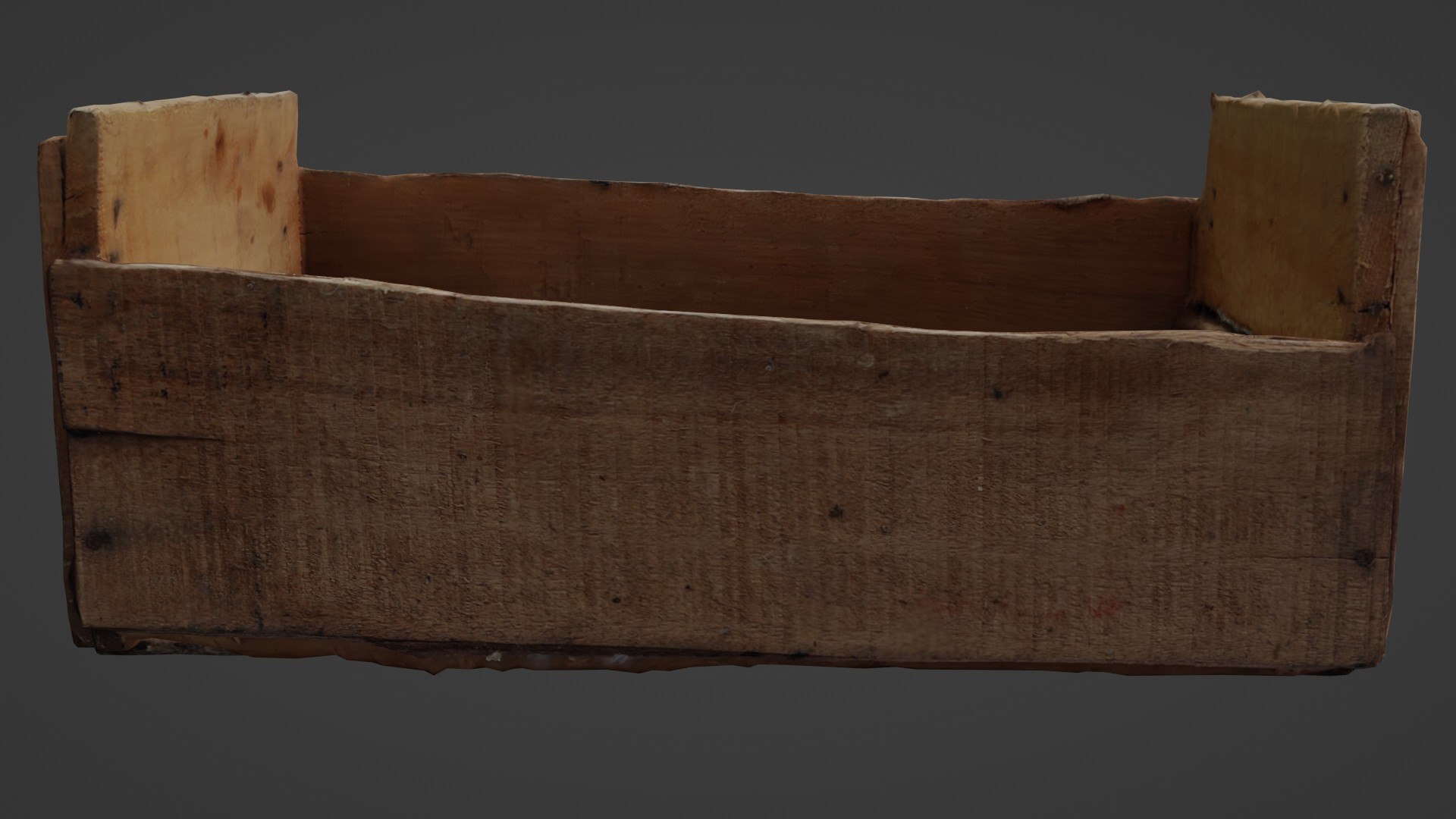 3D Wooden Crate - TurboSquid 2330047