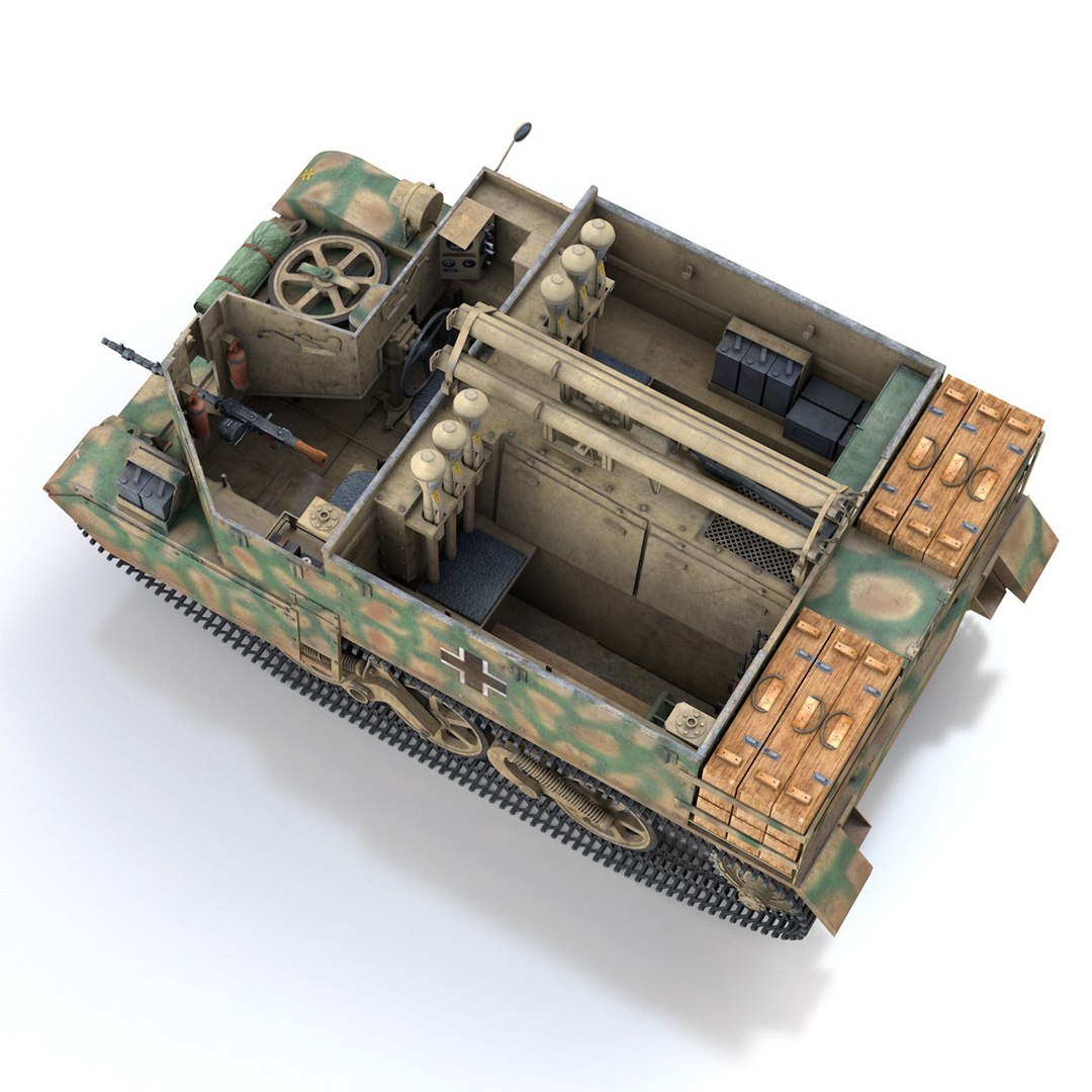 3D Bren Gun Carrier - Model - TurboSquid 1519692
