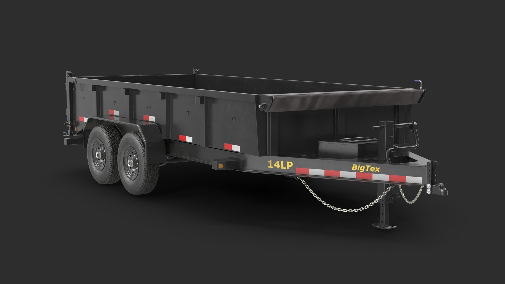 BigTex Heavy Duty Utility Trailer Collection 1 3D - TurboSquid 2518383
