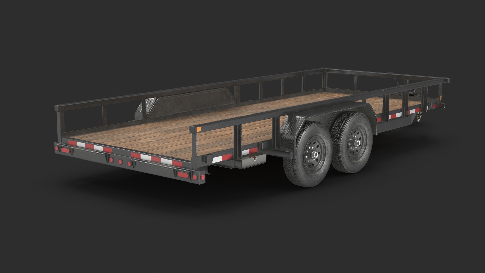 BigTex Heavy Duty Utility Trailer Collection 1 3D - TurboSquid 2518383