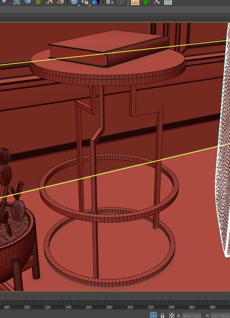 3D realistic corner setup - TurboSquid 1539757