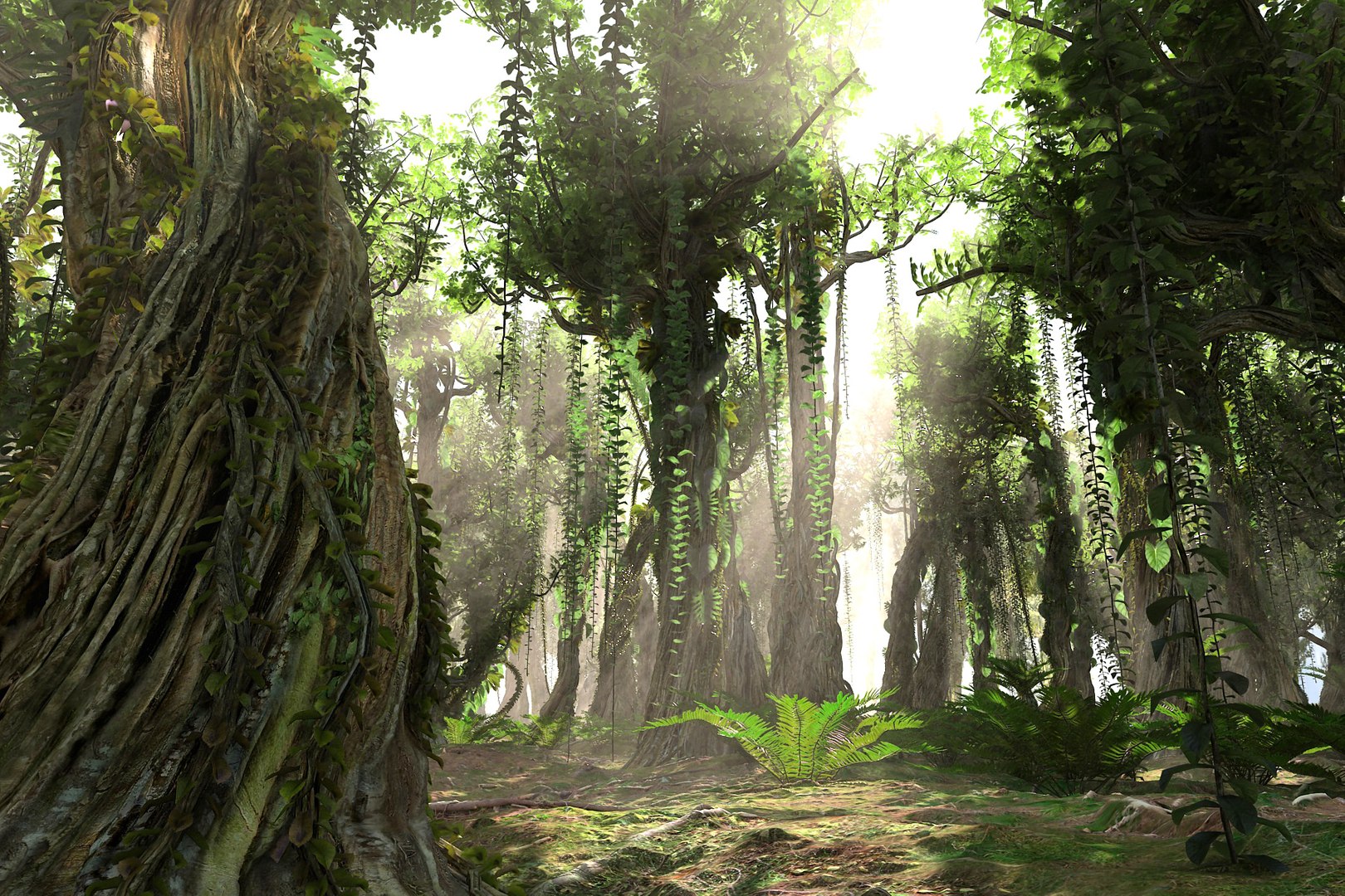 3d Model Rainforest Ultra Hd