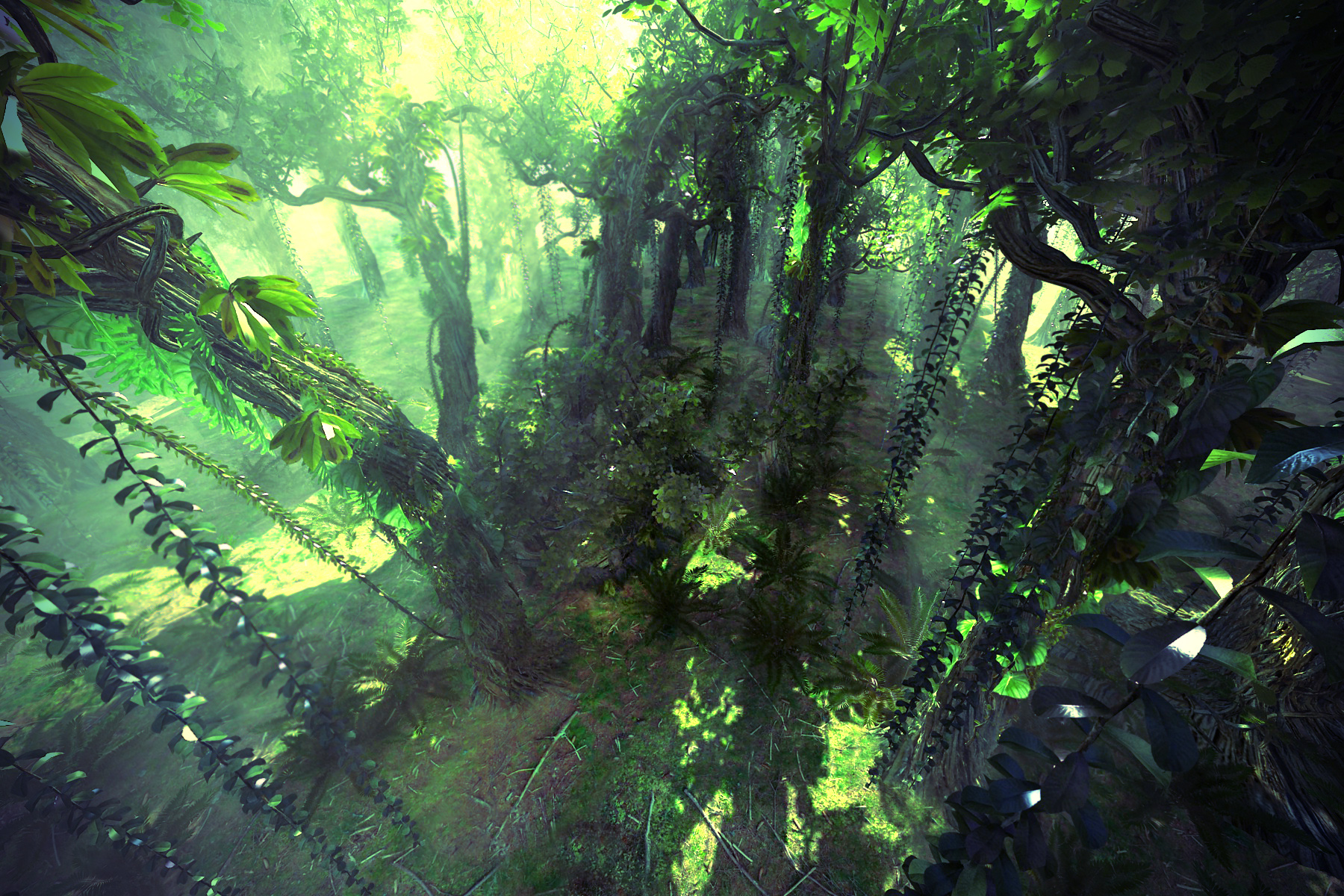 3d model rainforest ultra hd