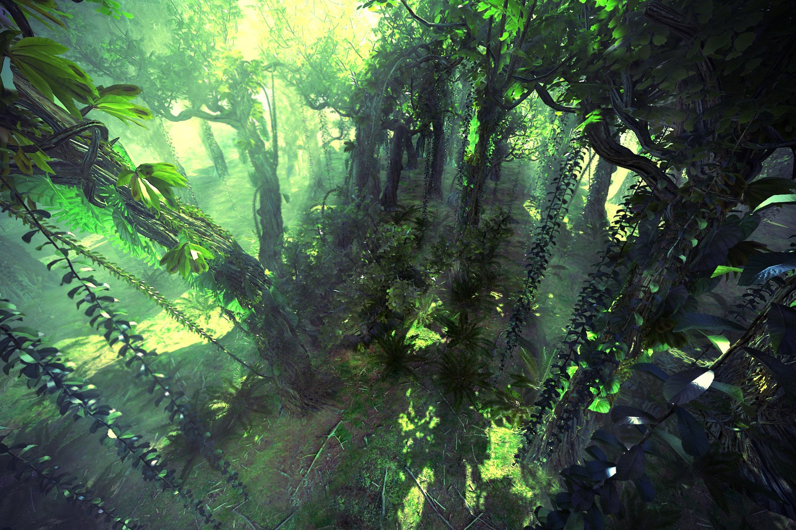 3d Model Rainforest Ultra Hd