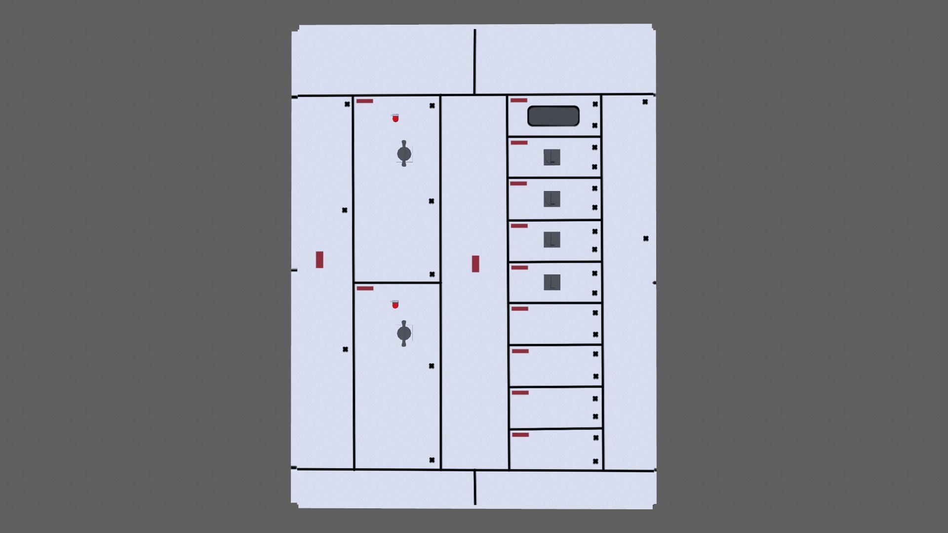 3D Model Electric Panel - TurboSquid 2320443