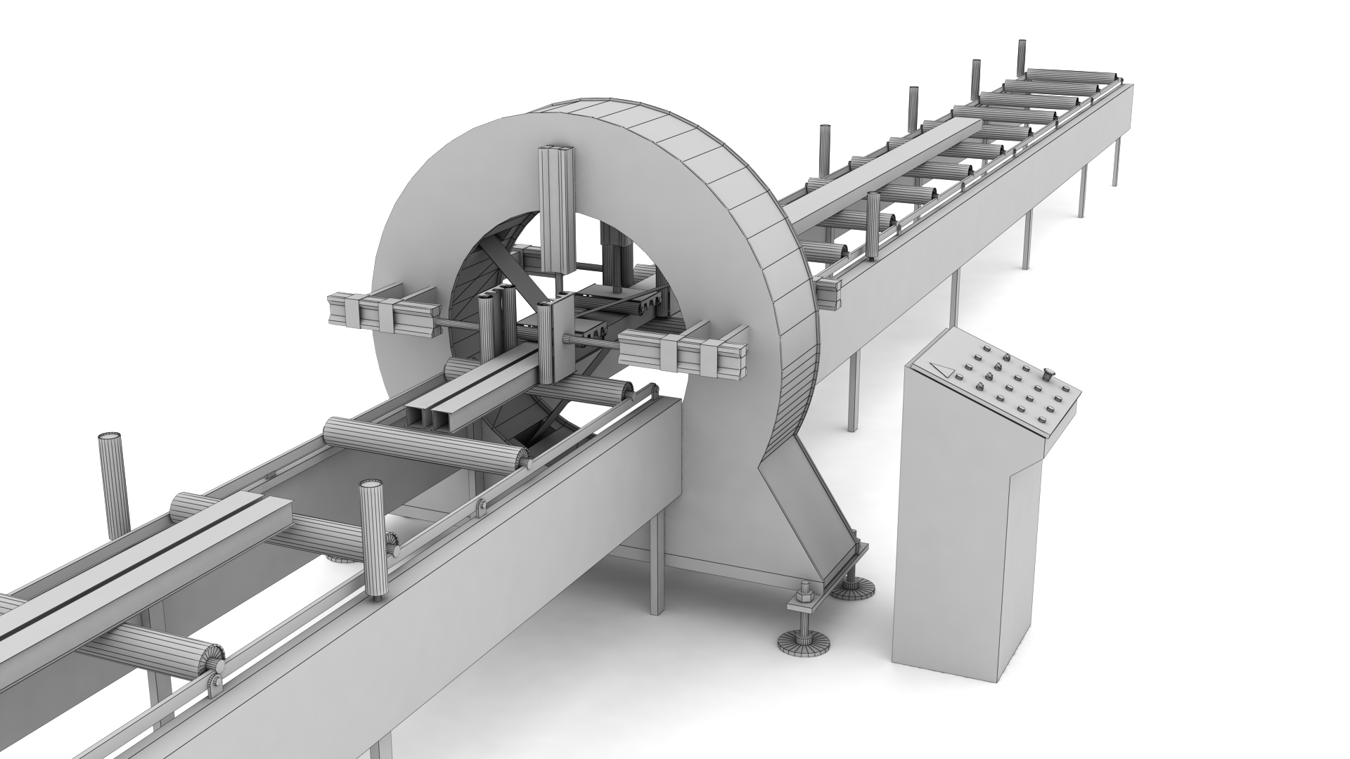 Automatic orbital stretch wrapper 3D model - TurboSquid 1744257