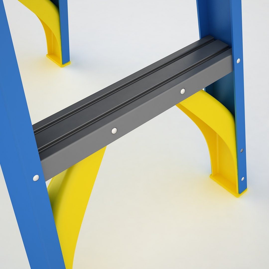 stepladder double sided 3d max