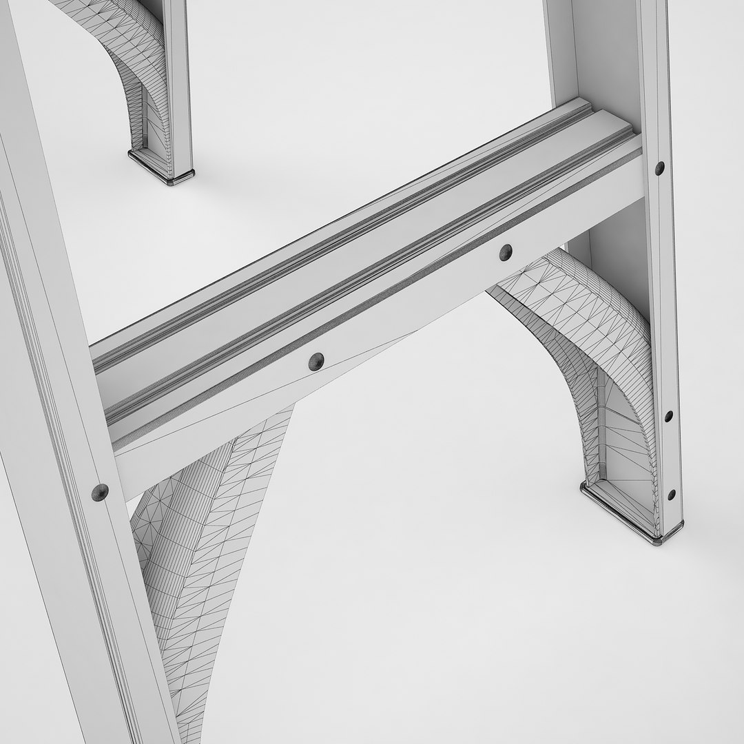 stepladder double sided 3d max