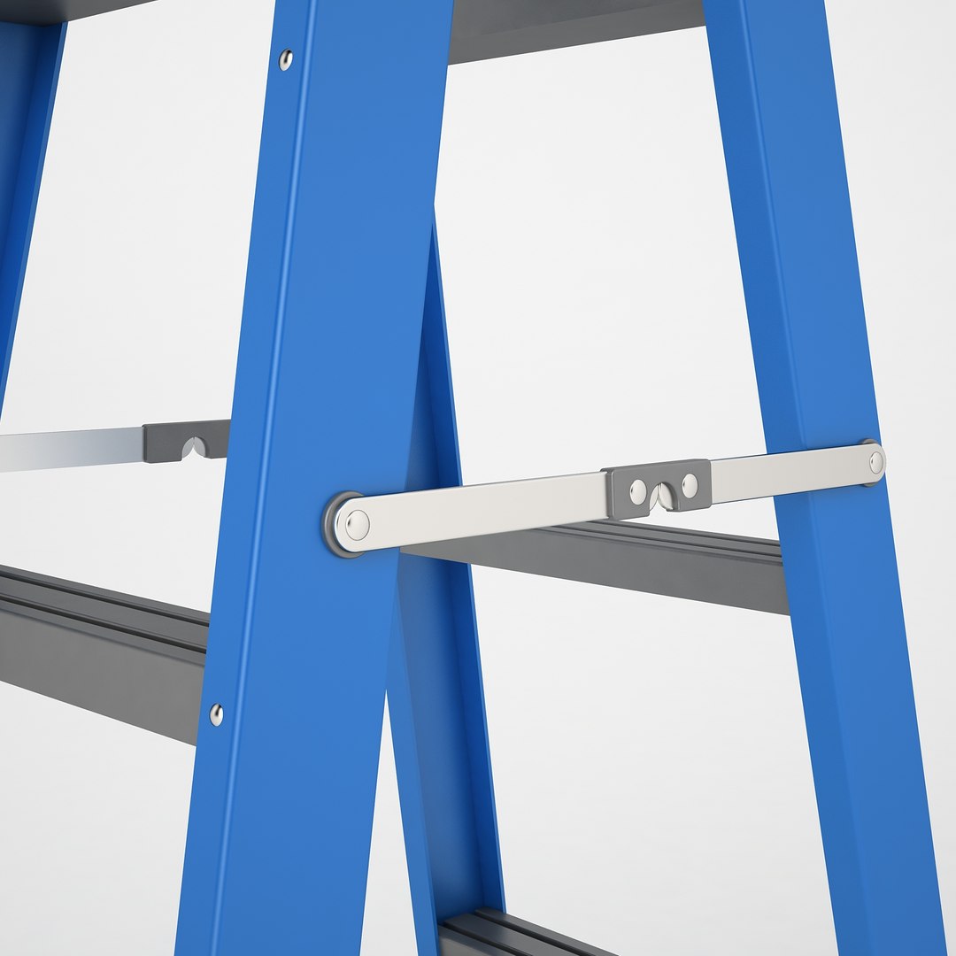 stepladder double sided 3d max