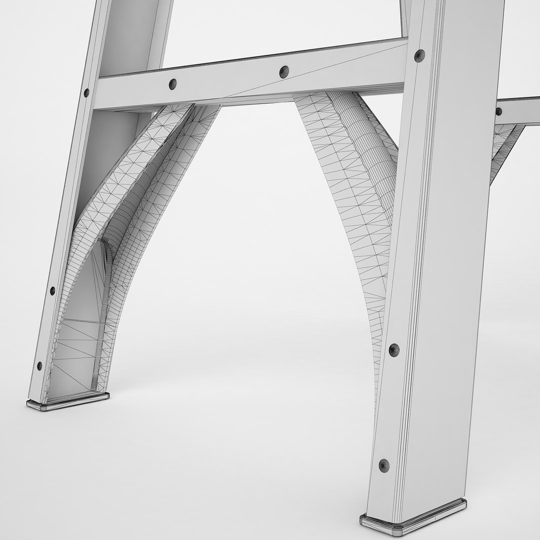stepladder double sided 3d max