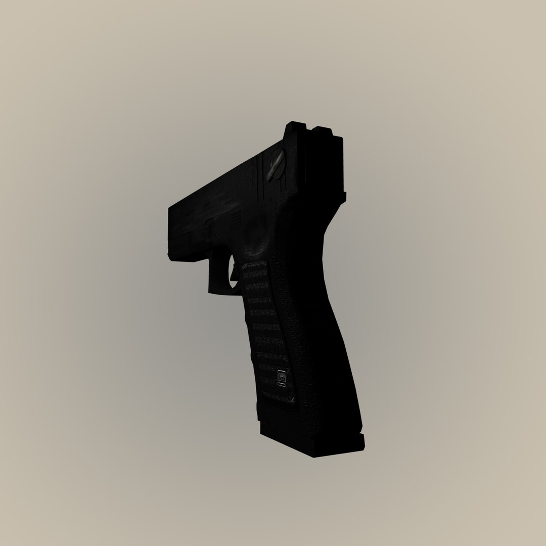 Glock Weapon 3d Obj