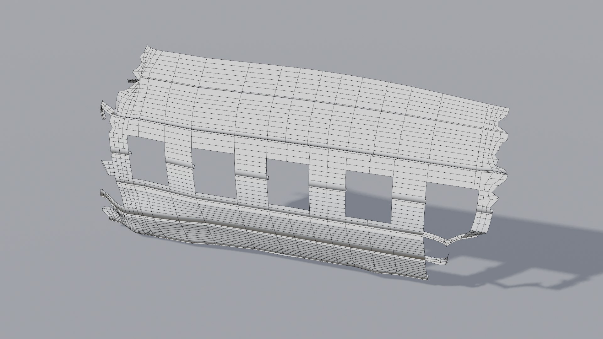 3D Fragment Fuselage Plane Crash Model - TurboSquid 1846359