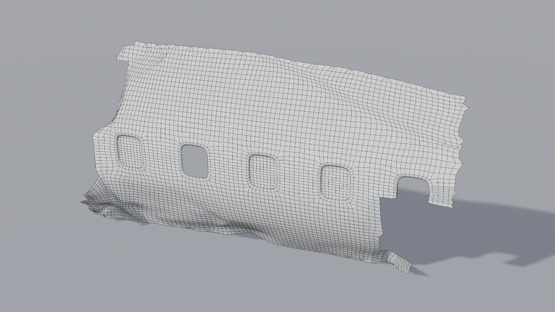 3D Fragment Fuselage Plane Crash Model - TurboSquid 1846359