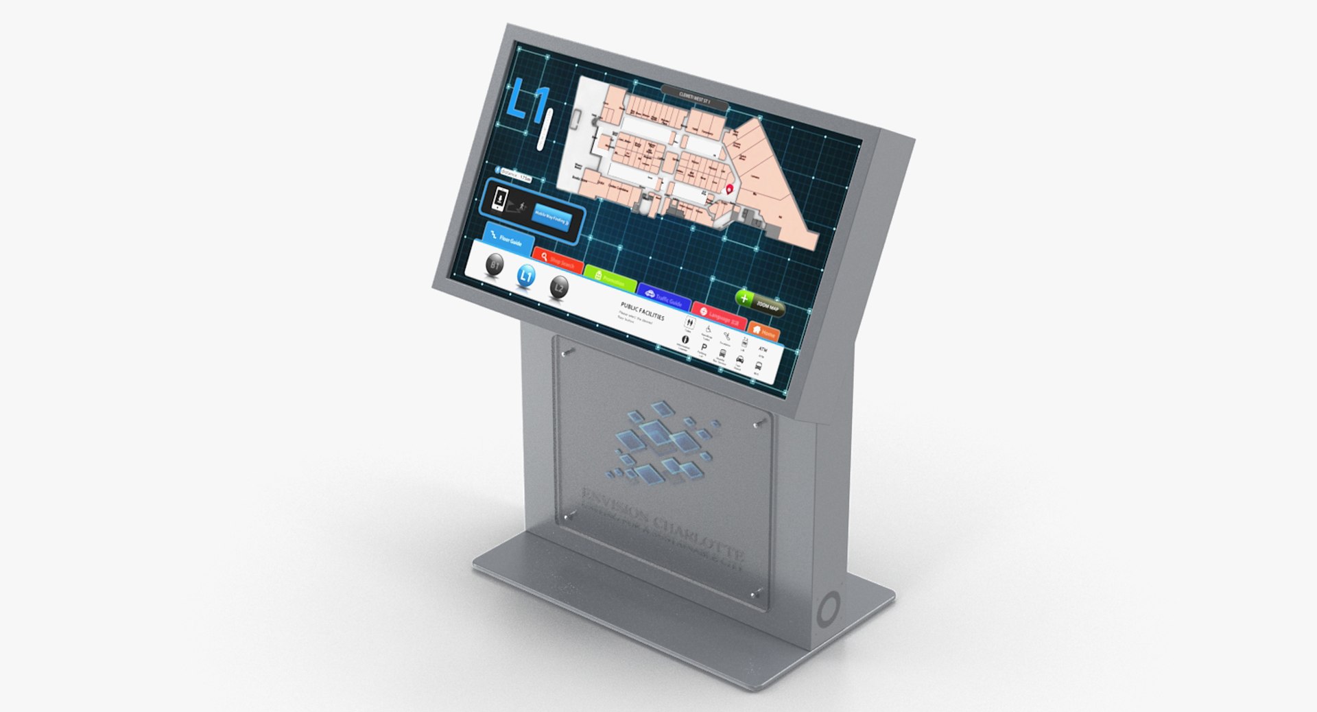 3D electronic kiosks model - TurboSquid 1246285