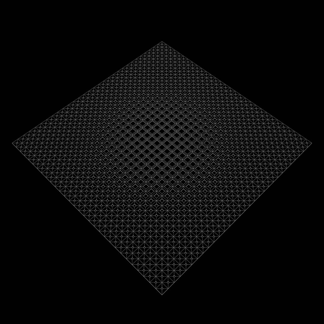Perforated Panel With Parametric Pattern 24-O-08 3D - TurboSquid 2279470