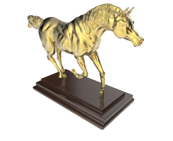 3d model of horse statue