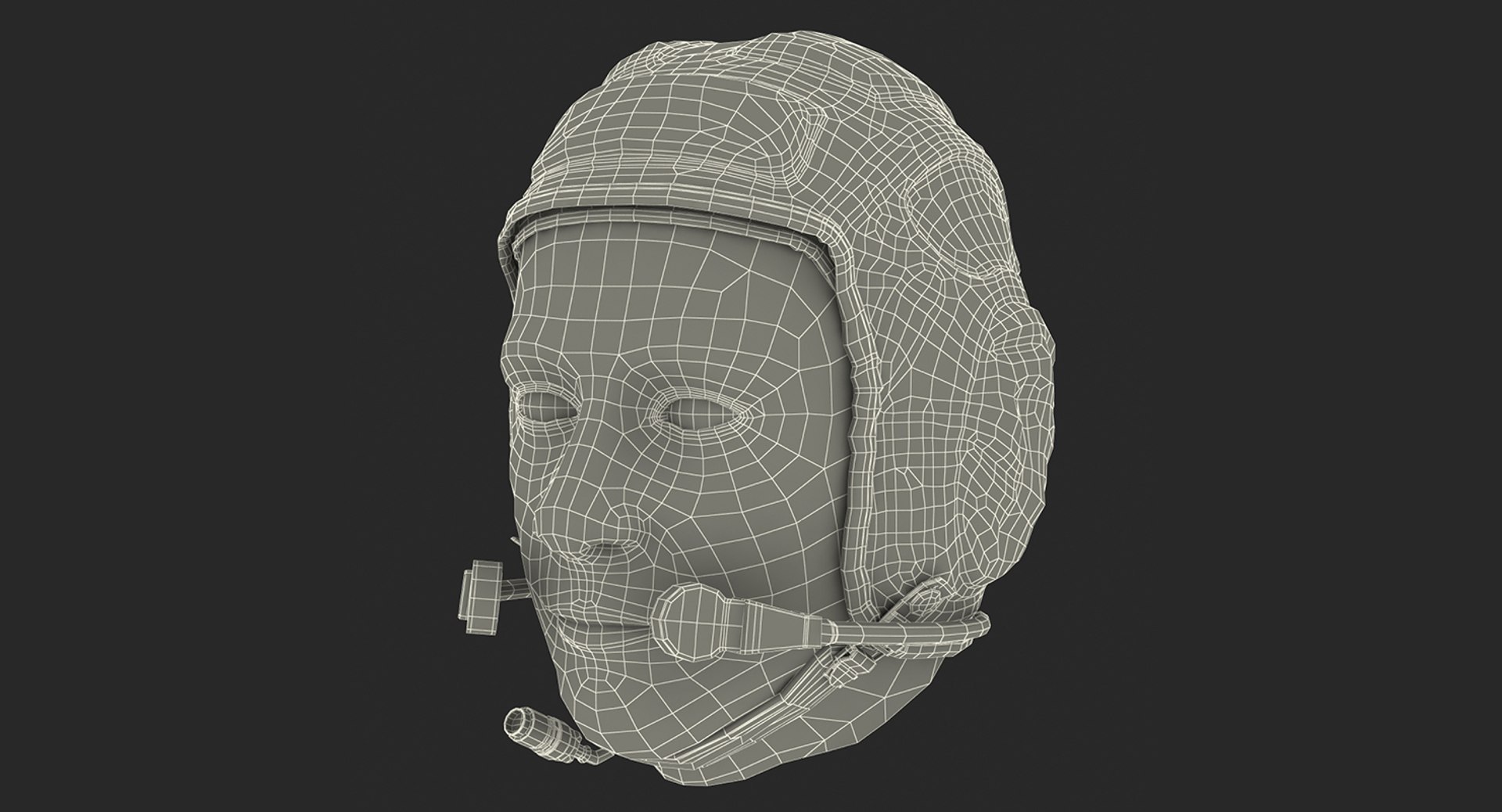 Pilot heads rigged model - TurboSquid 1581440