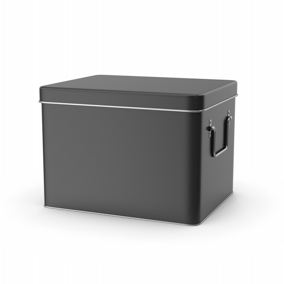 3D First Aid Tin Box - TurboSquid 2149652