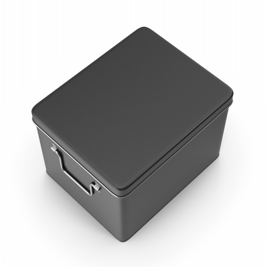 3D First Aid Tin Box - TurboSquid 2149652