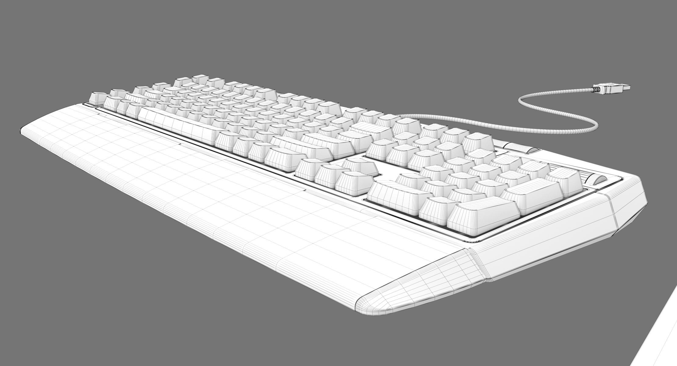 Pc gaming peripheral generic 3D model - TurboSquid 1286354