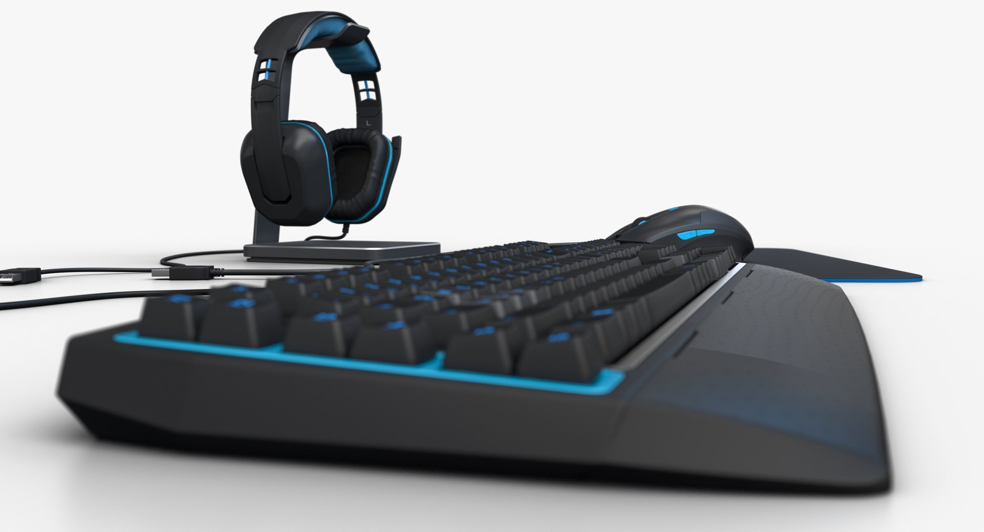 Pc Gaming Peripheral Generic 3D Model - TurboSquid 1286354