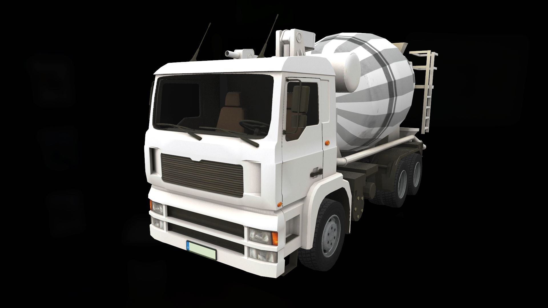 Concrete Mixer 3D Model - TurboSquid 1563055