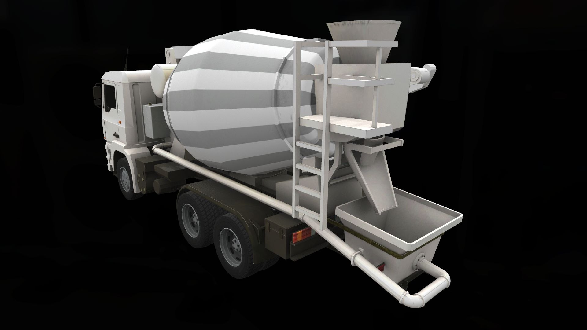 Concrete Mixer 3D Model - TurboSquid 1563055
