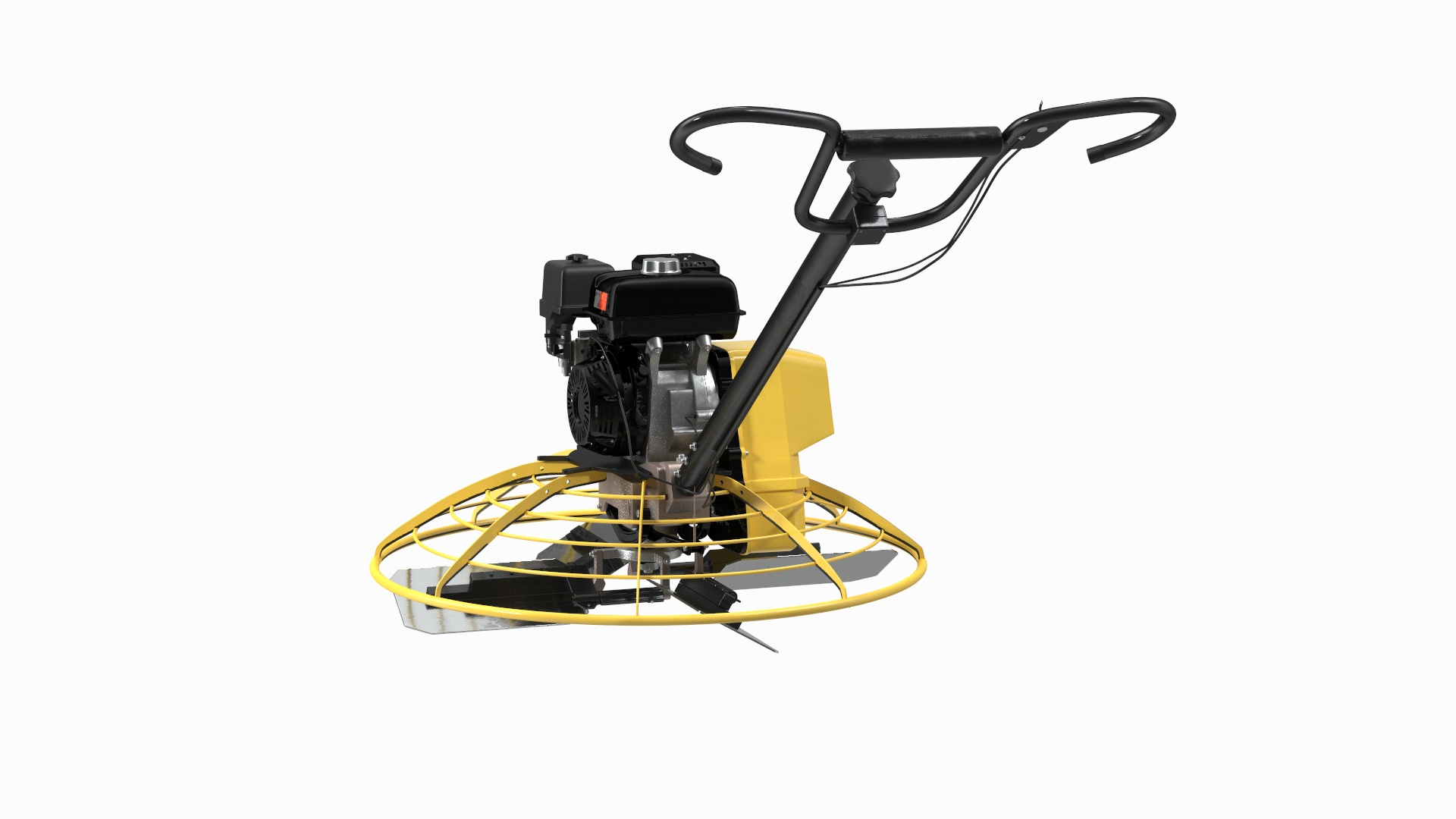 Yellow Power Trowel 3D - TurboSquid 2092532