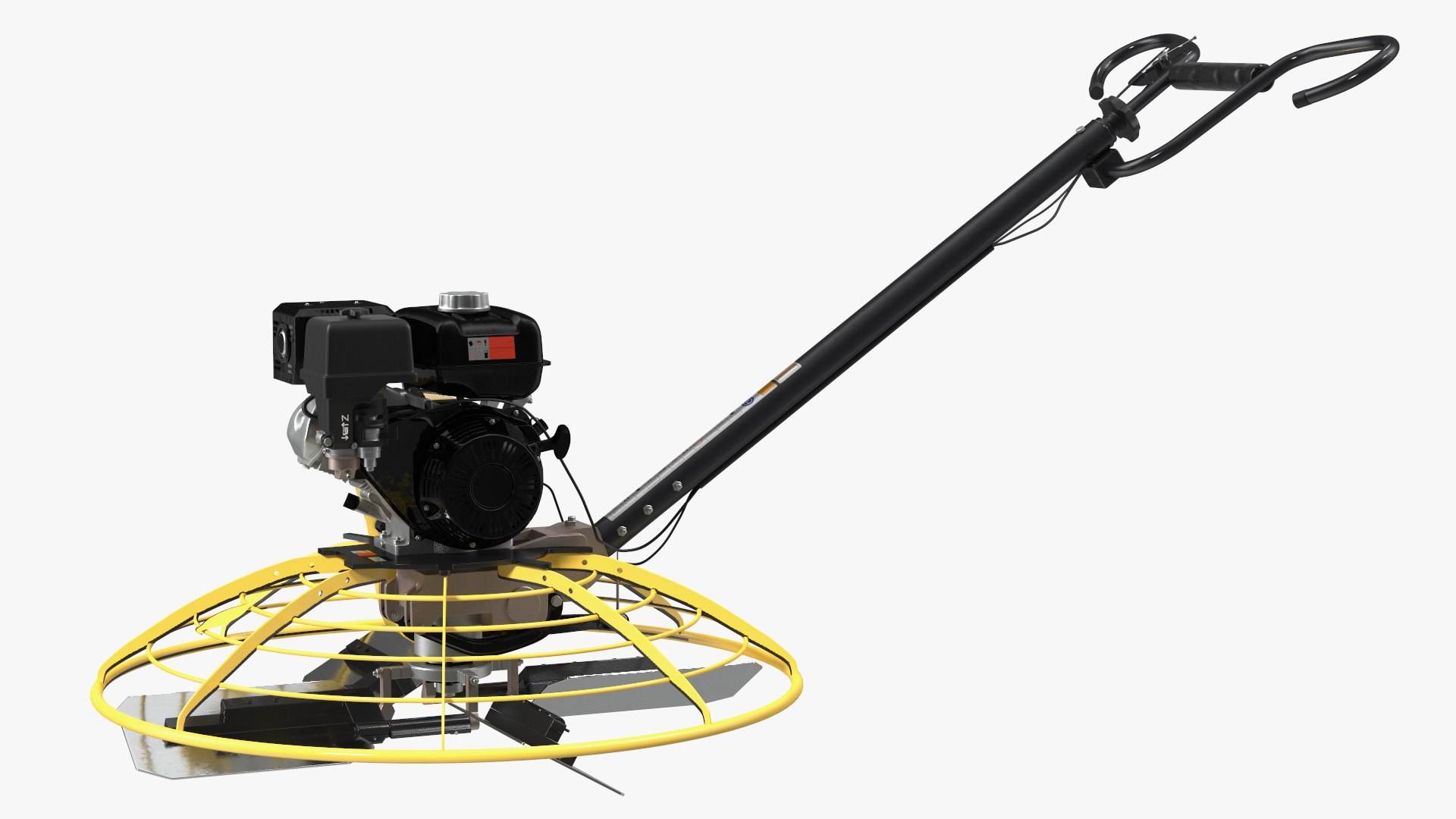 Yellow Power Trowel 3D - TurboSquid 2092532